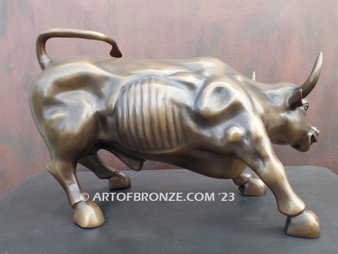 Bull Market (Md.) - Wall Street Bronze Statue - Art of Bronze