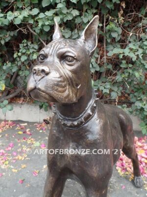 Boxer (Dog) - Art of Bronze