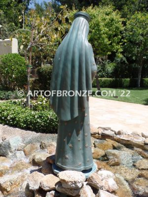 Our Lady of Hope - Bronze Statue Lady of Pontmain - Art of Bronze